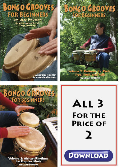 Bongo Grooves for Beginners, Volume 1 (video download) – Dancing Hands ...